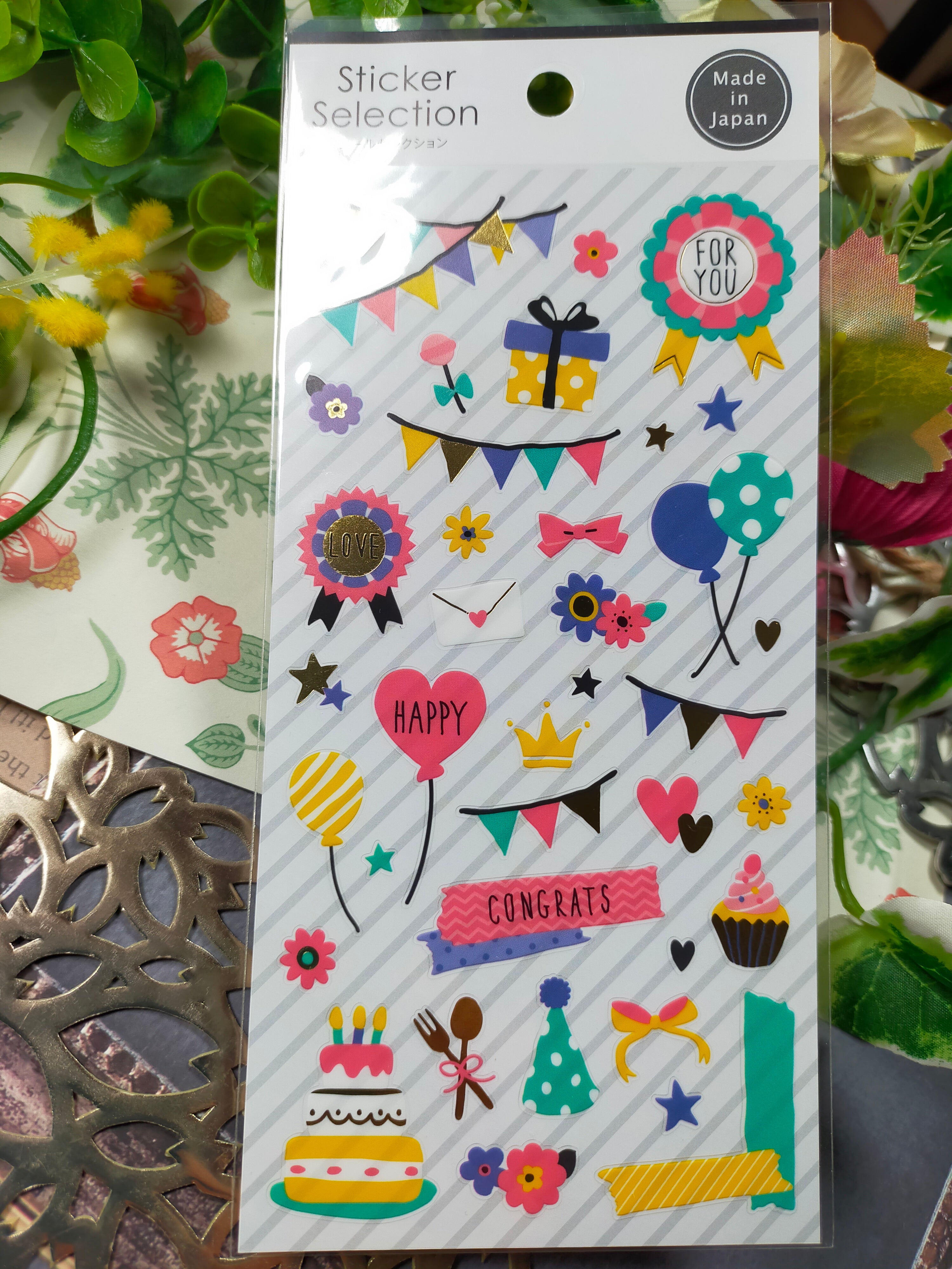 Sticker Selection Design Seals Party ,GAIA – ★CocoaStars★ Japanese Stickers